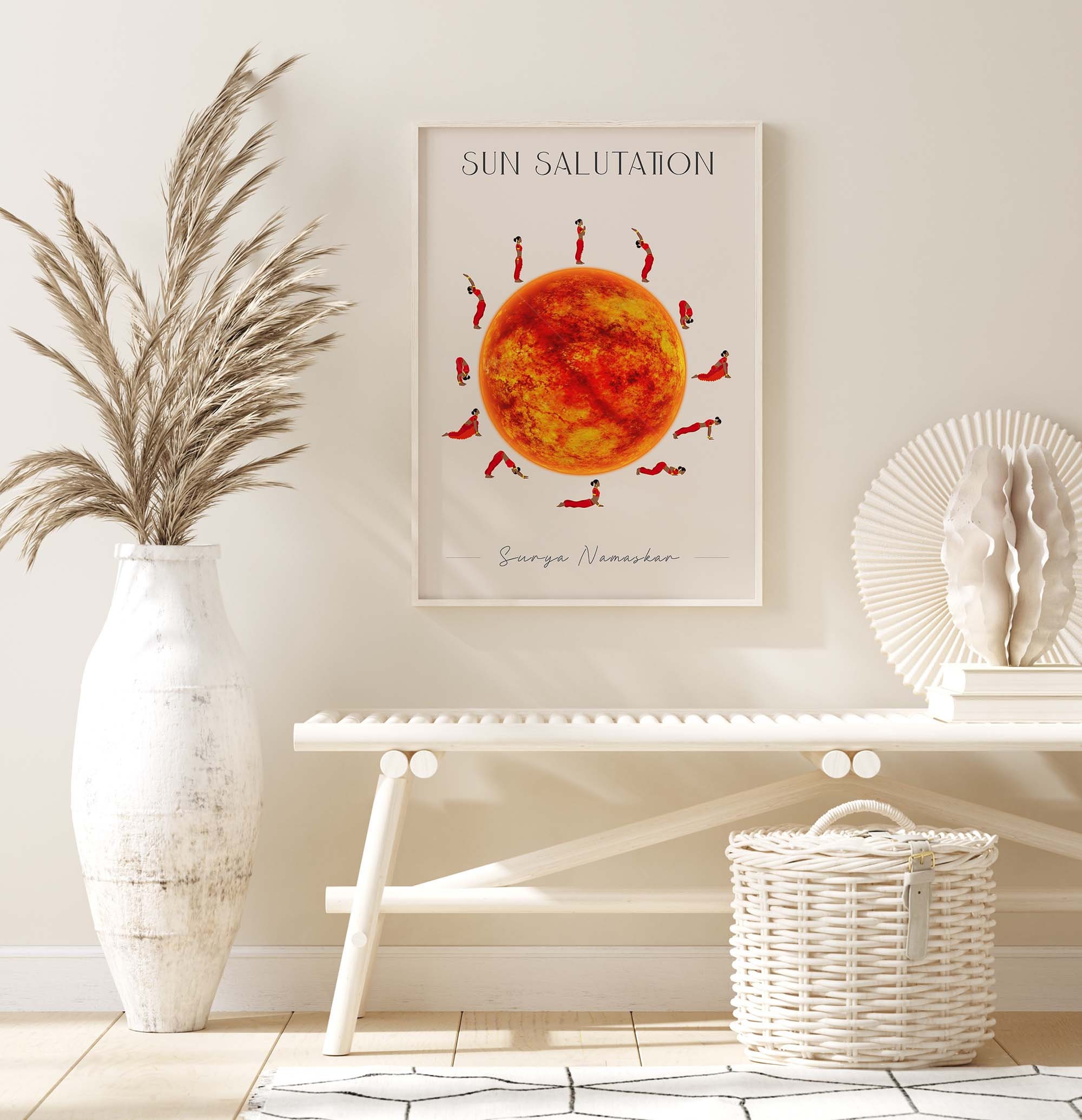 Sun Salutation & Moon Salutation Bundle | Chandra and Surya Namaskar ...
