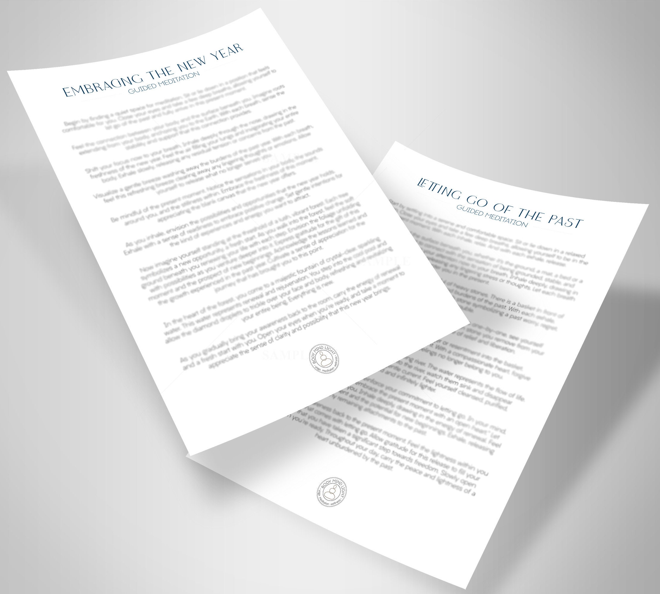 2025 New Year's Guided Meditation Scripts | Guided Meditation Cards ...