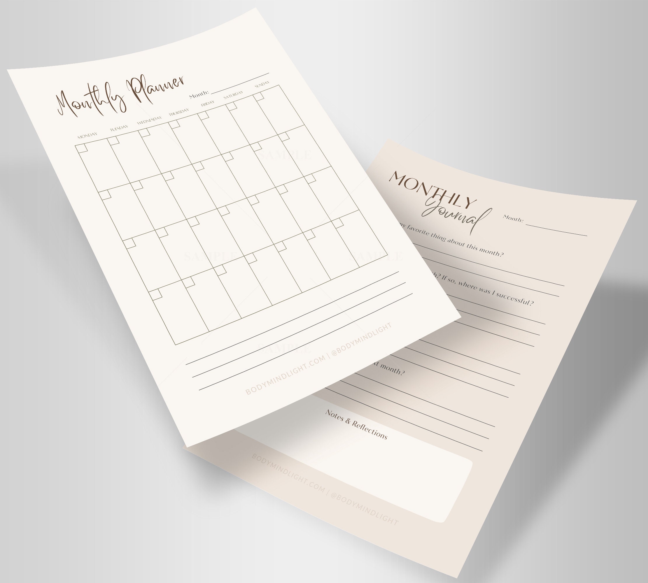 2024 Wellness Planner 2024 Self Care Journal 2024 Mood Tracker Mental ...