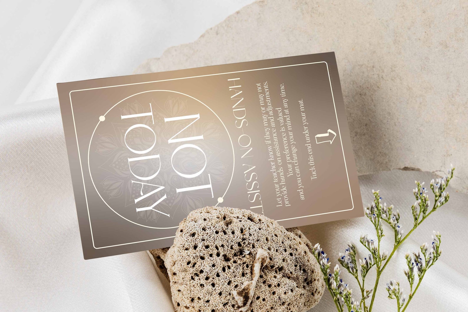 Yoga Consent Cards | Assist Cards for Yoga Teachers in Yoga Classes ...