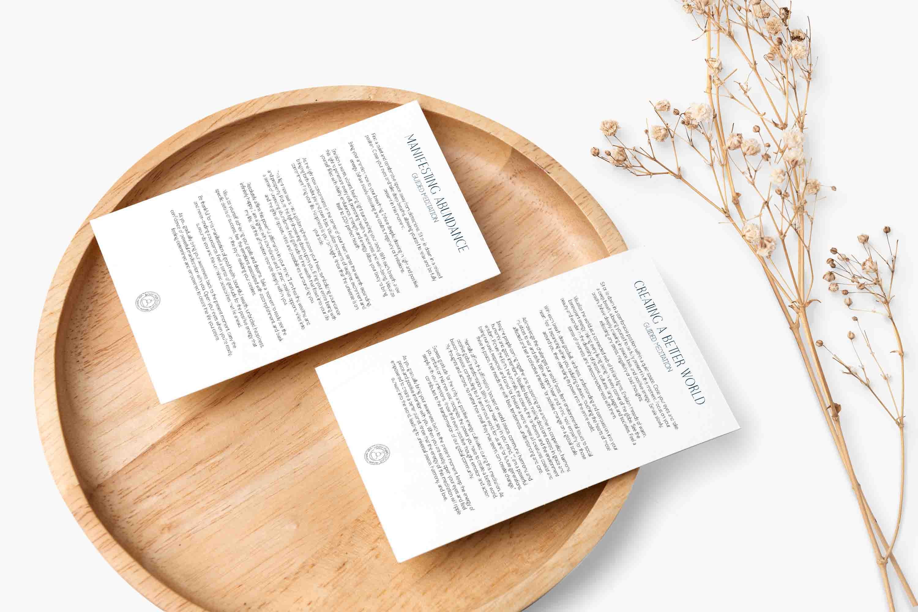 2025 New Year's Guided Meditation Scripts | Guided Meditation Cards ...