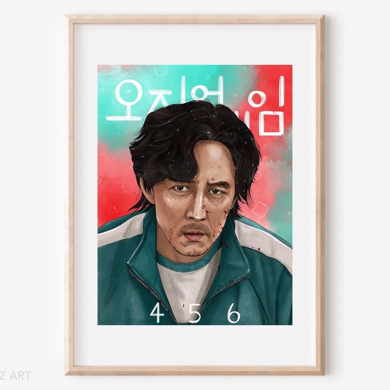 Squids Game Poster - Etsy