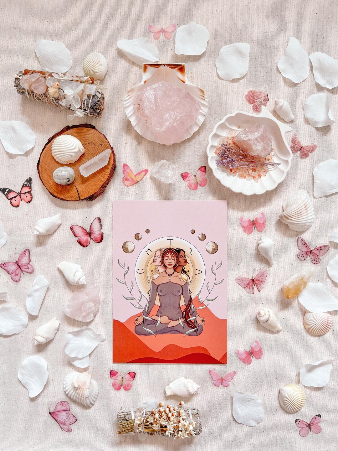 Trust Your Intuition Goddess Fine Art Print Illustration Wall Decor ...