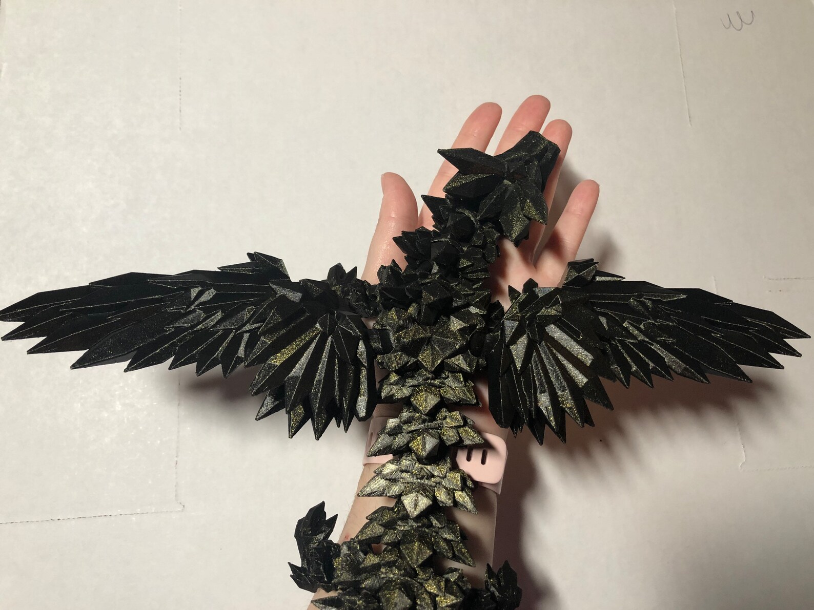 Articulated Winged Crystal Gem Dragon - Etsy