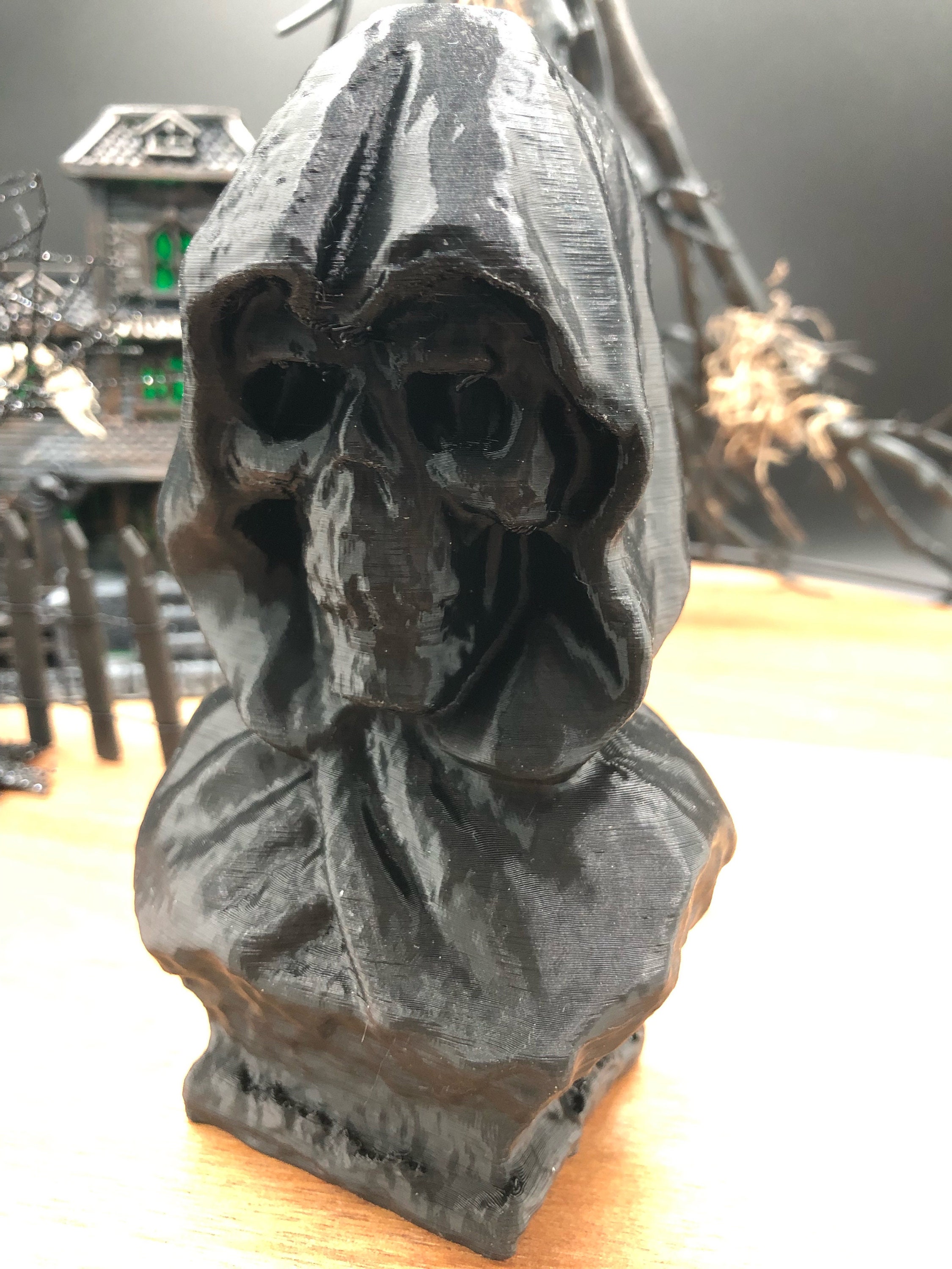 Grim Reaper Statue - Etsy