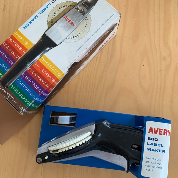 Vintage Label Maker - Etsy