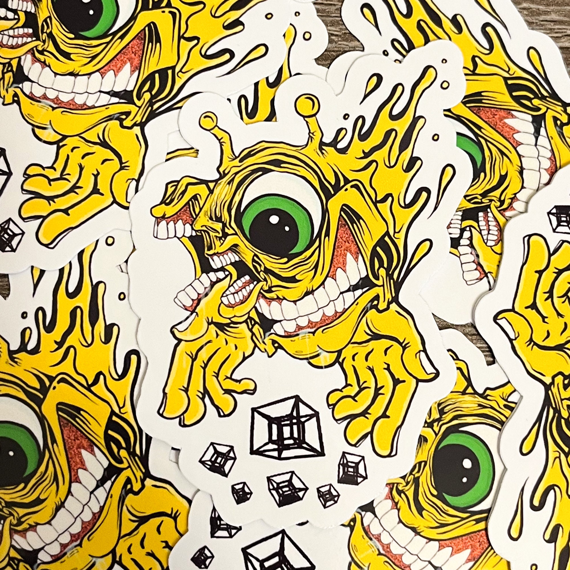 Subtronics Glossy Sticker, EDM, Rave Sticker, Dubstep - Etsy