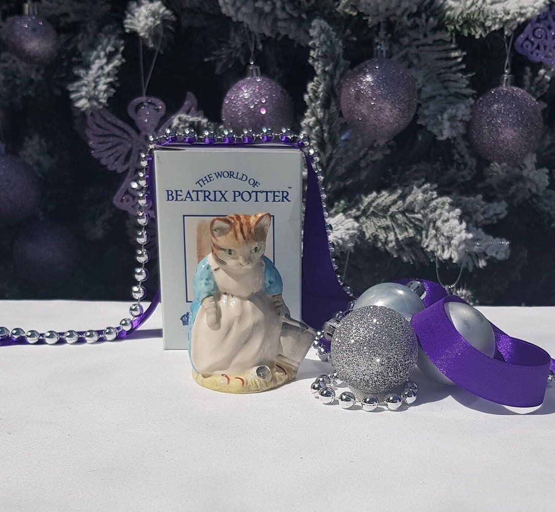 MINT Ribby & the Patty Pan Peter Rabbit Figurine Beatrix Potter ...