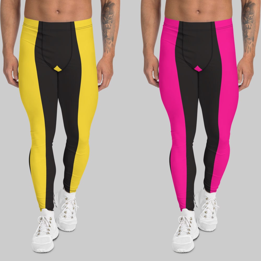 Van Halen David Lee Roth 1980 Spandex BLK / ylw o - Etsy España