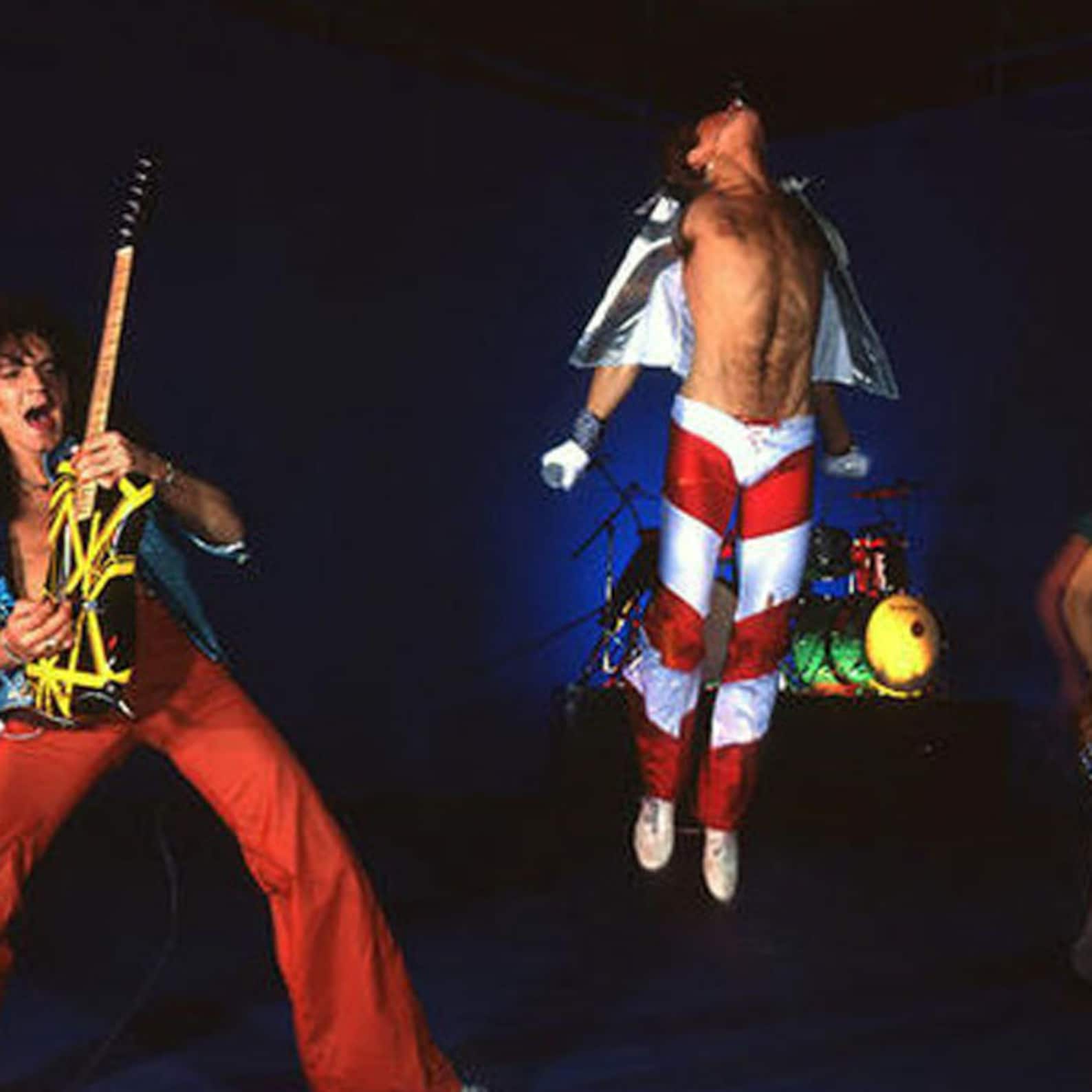 Van Halen II David Lee Roth 1979 Relic spandex WH/ | Etsy