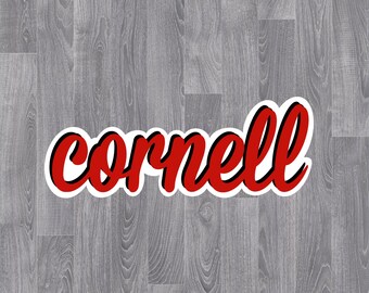 Cornell Sticker - Etsy