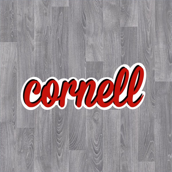Cornell Sticker - Etsy