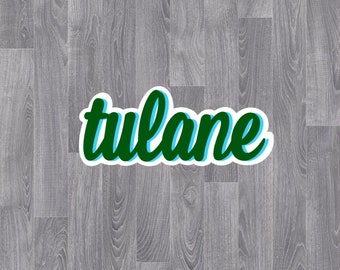 Tulane Sticker - Etsy