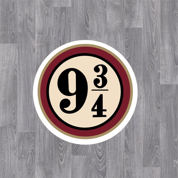 Platform 9 3 4 Sign - Etsy