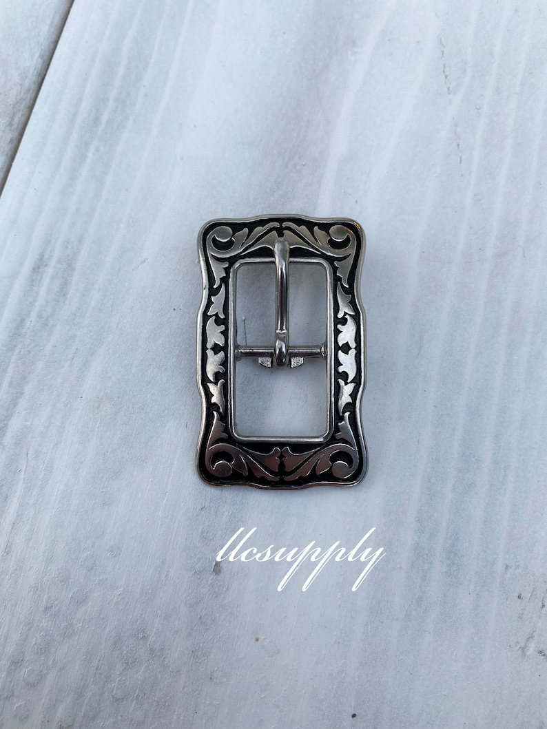 Jeremiah Watt Stainless Cart Buckle, Leather Working Buckle, Crafting ...