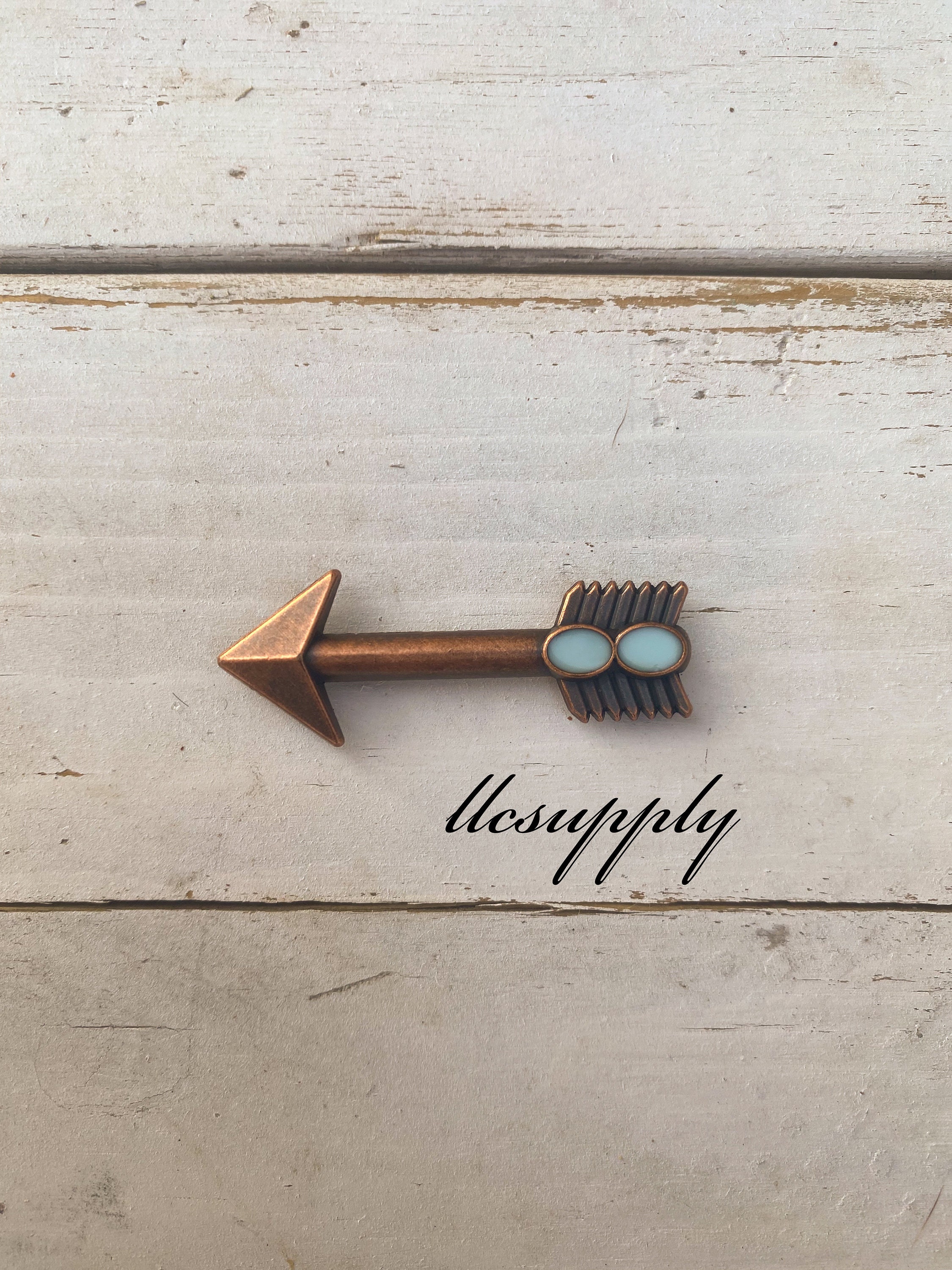 Copper Arrow Concho, Arrow Concho, Concho, Leather Working, Leather ...