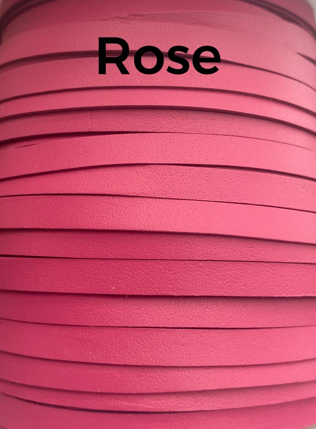 Rose Buckstitch, Leather Buckstitch Lace, Genuine Kangaroo Lace, 5MM ...