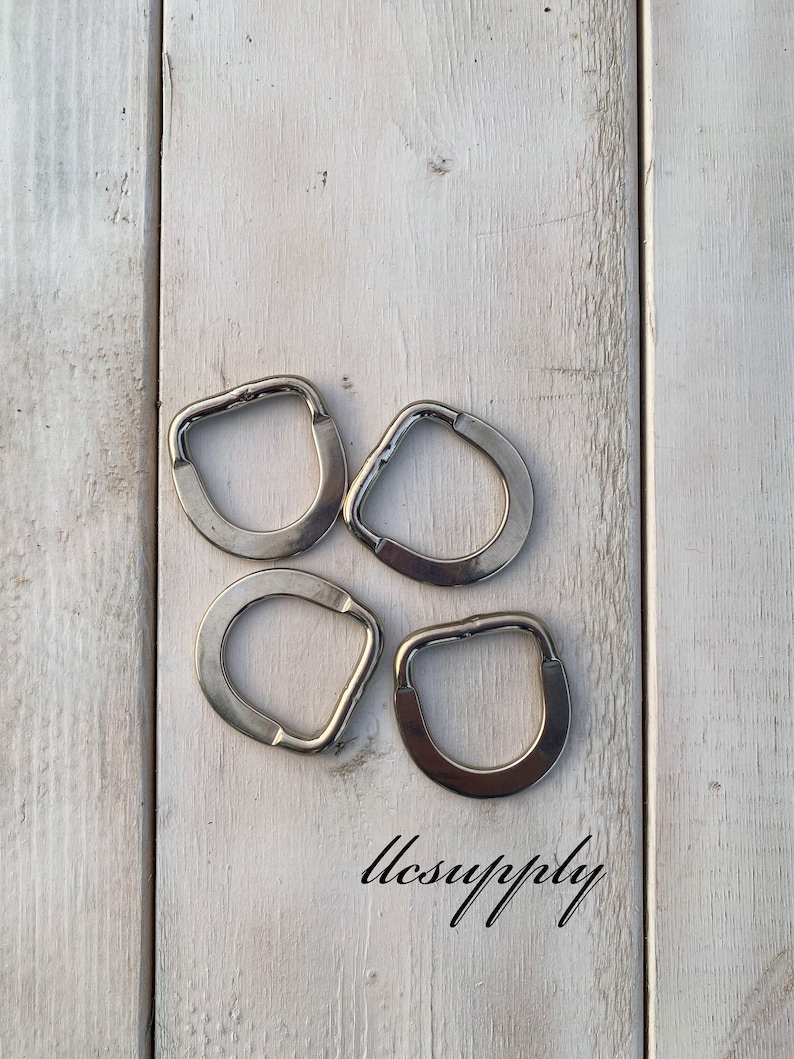 Stainless Steel Flat Saddle Dee Tack Making Hardware Tack - Etsy