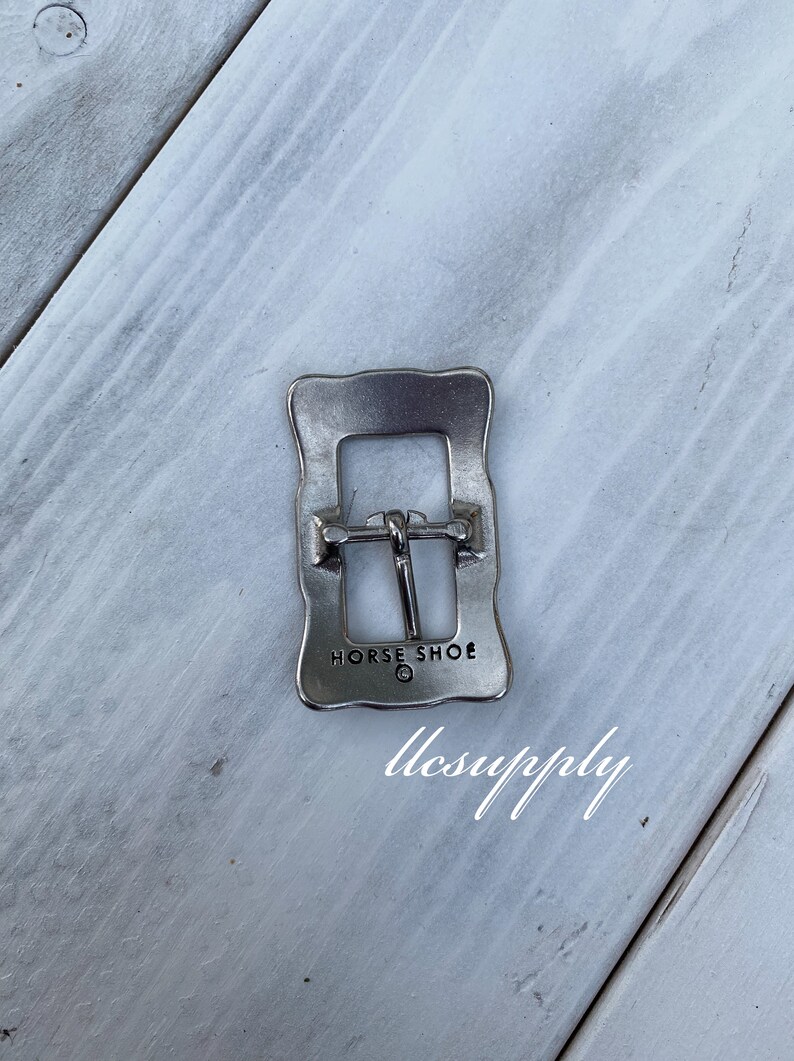 Jeremiah Watt Stainless Cart Buckle, Leather Working Buckle, Crafting ...