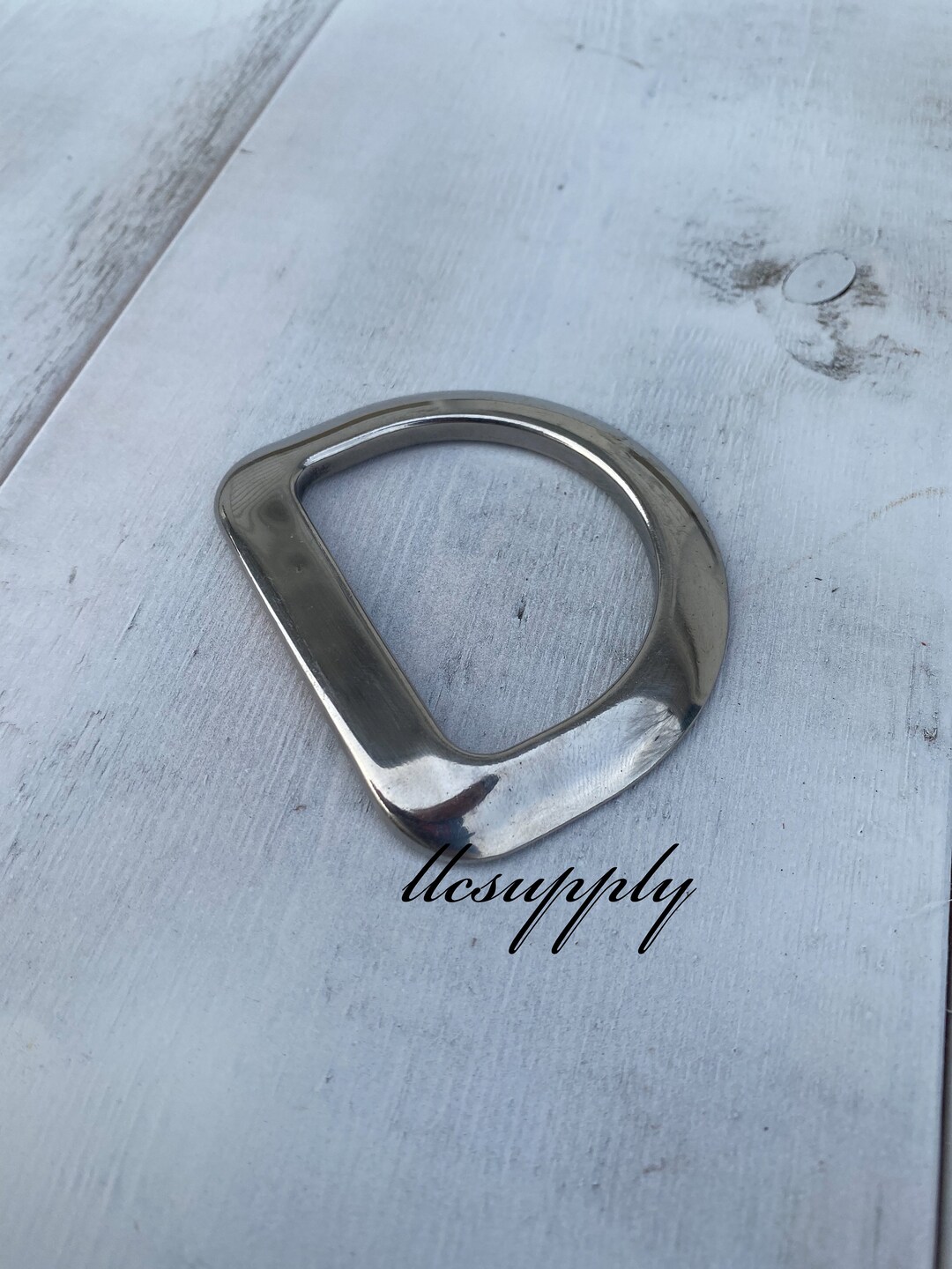 2" Flat Stainless Steel D Ring, Tack Making, Leather Crafting, D Rings ...