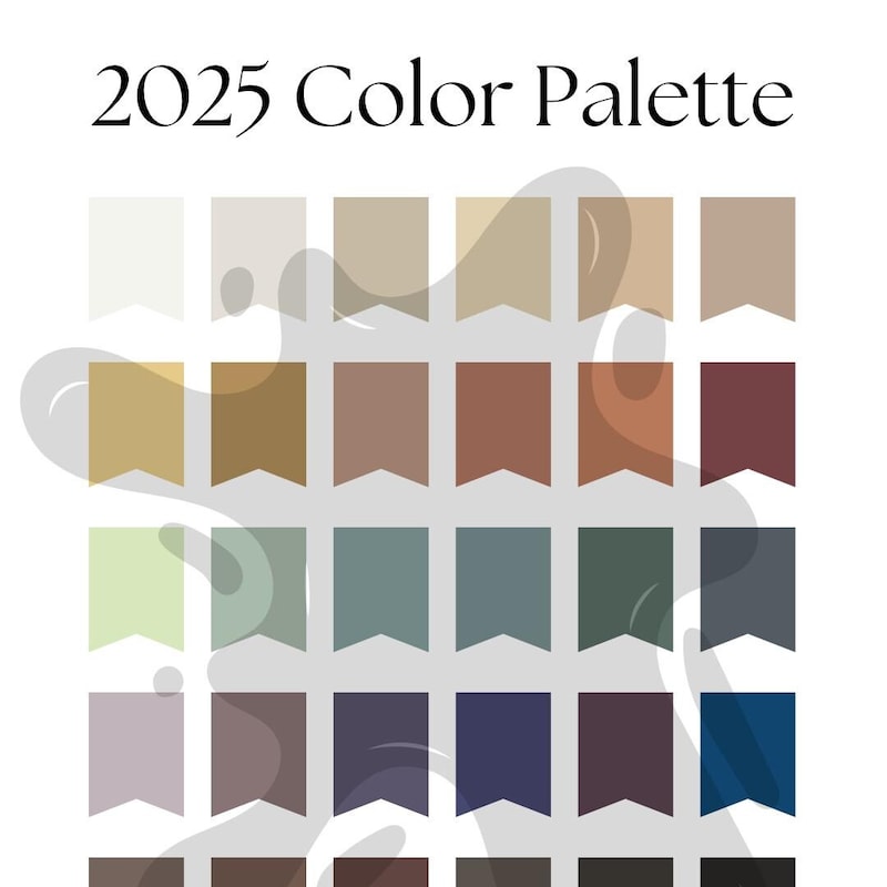 2025 Trend Color - Etsy