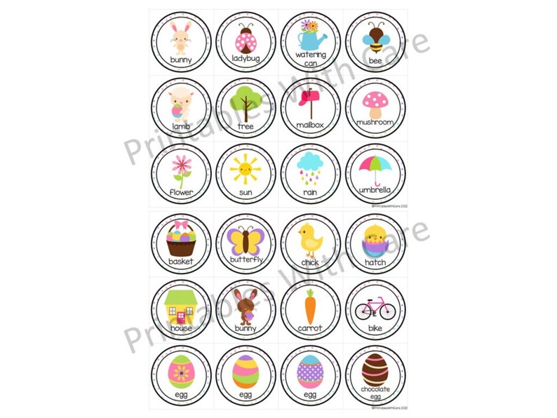 Story Tokens for Kids, Easter Story Cards, Storytelling , Imaginative ...