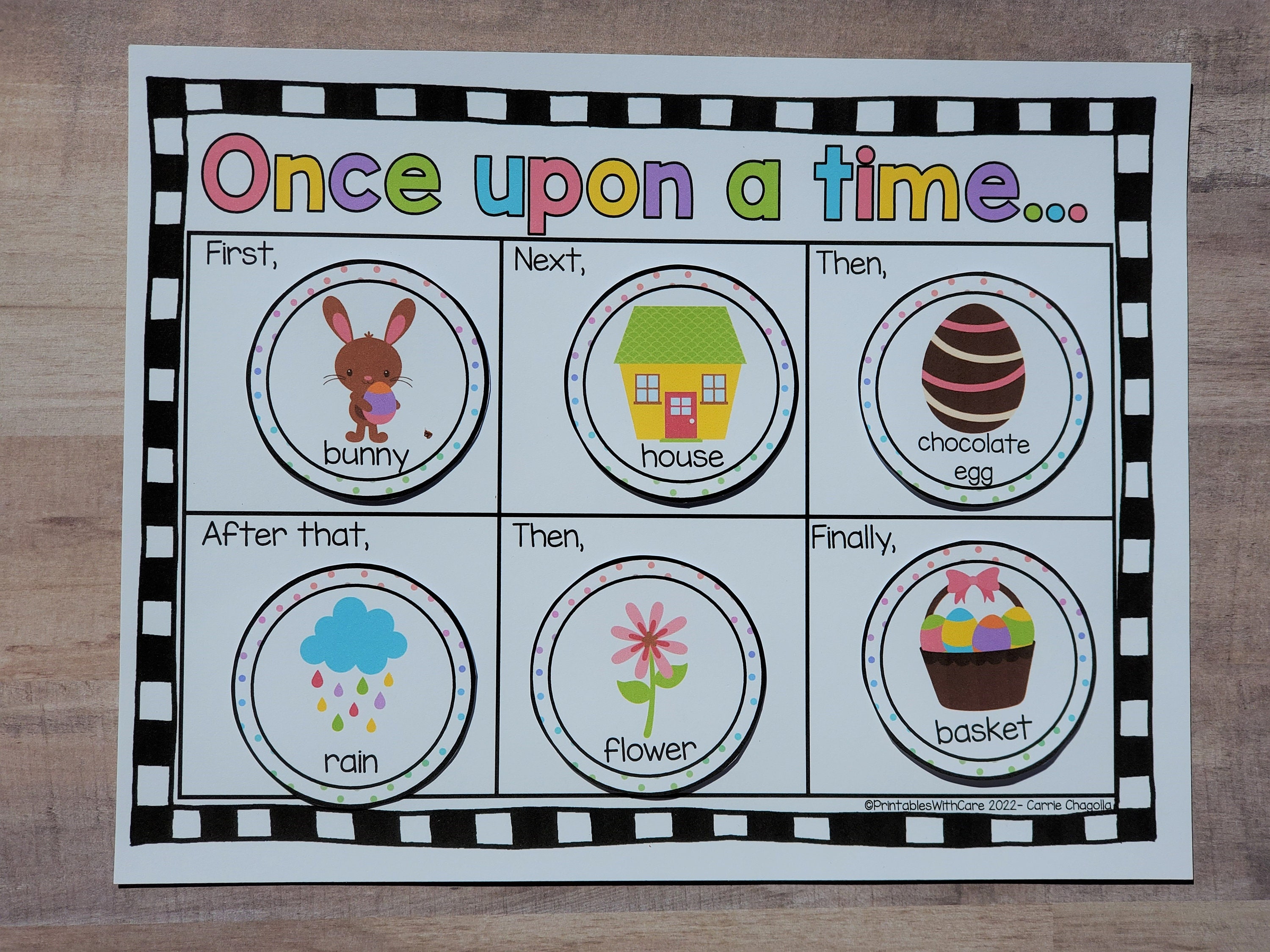 Story Tokens for Kids, Easter Story Cards, Storytelling , Imaginative ...