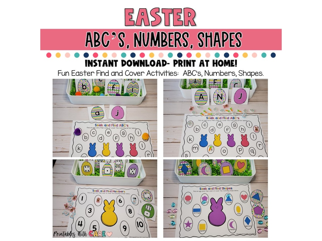 Easter Preschool Activities, Easter Preschool Printable, Learning ...