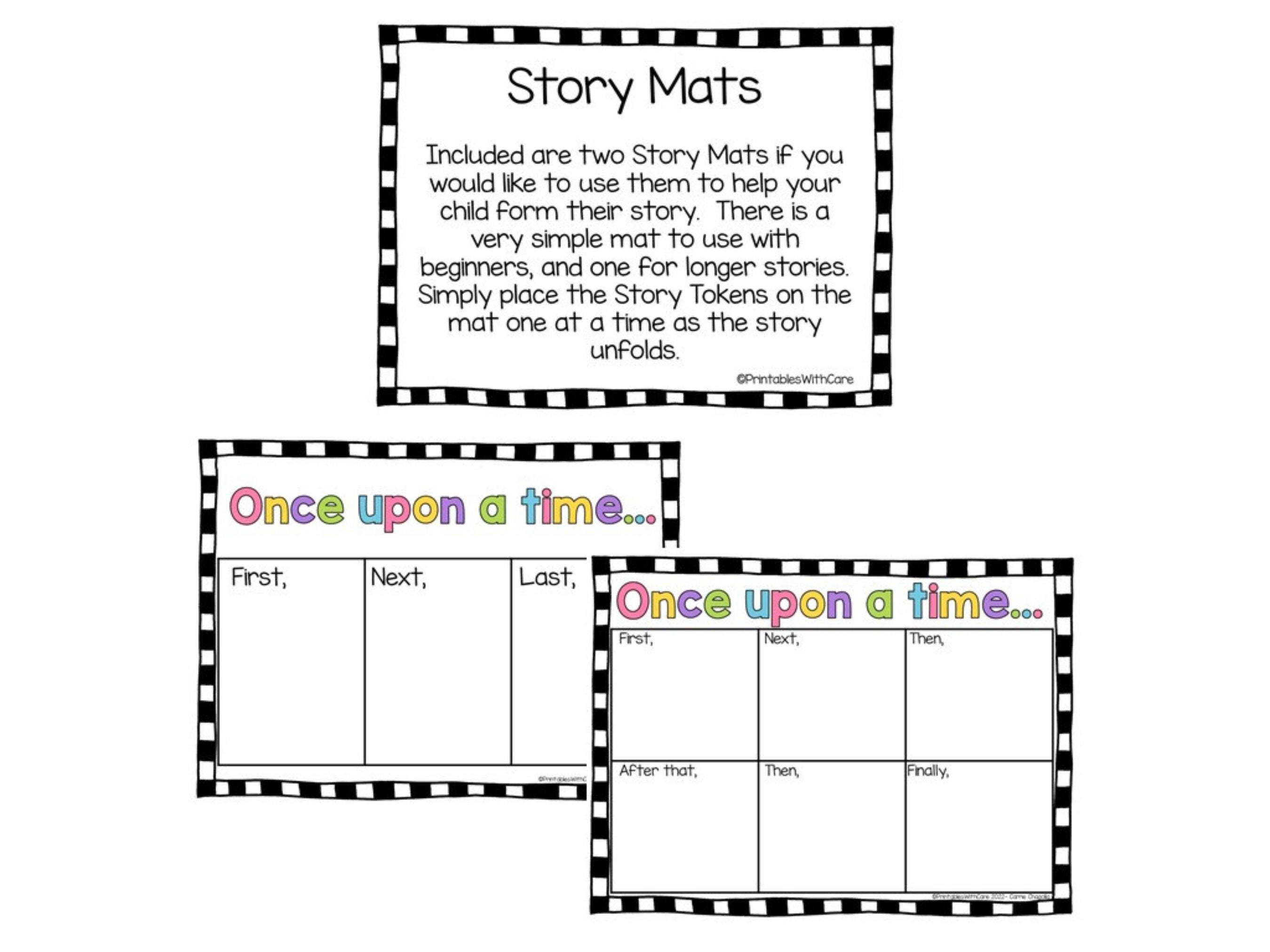 Story Tokens for Kids, Easter Story Cards, Storytelling , Imaginative ...