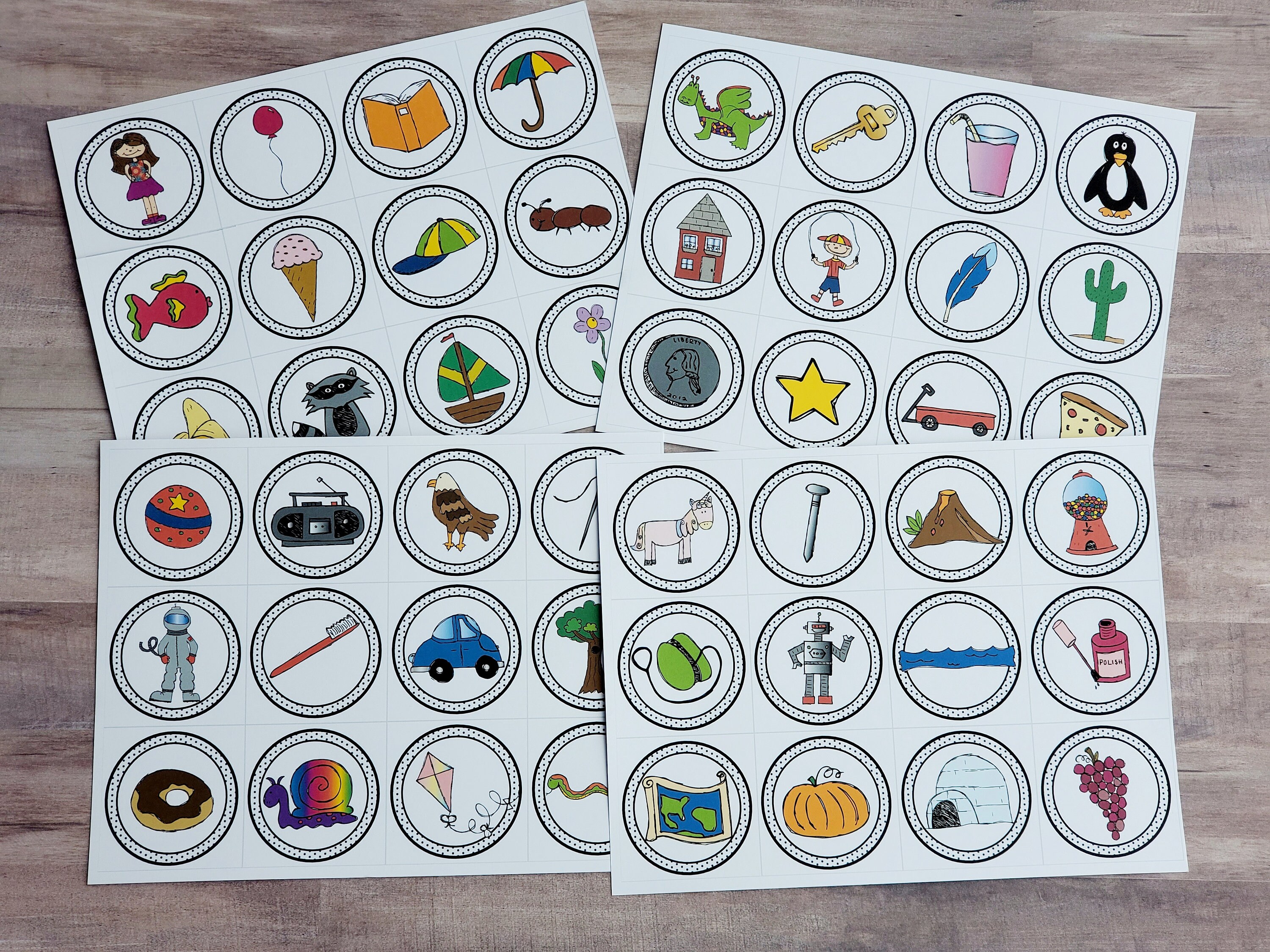 Story Tokens Story Telling Printable Imaginative Play Story - Etsy ...