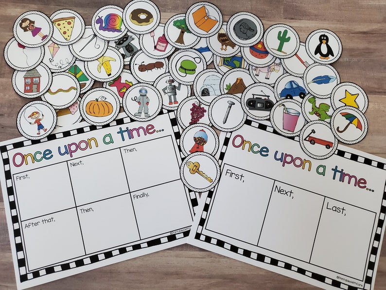 Story Tokens, Story Telling Printable, Imaginative Play, Story Cards ...