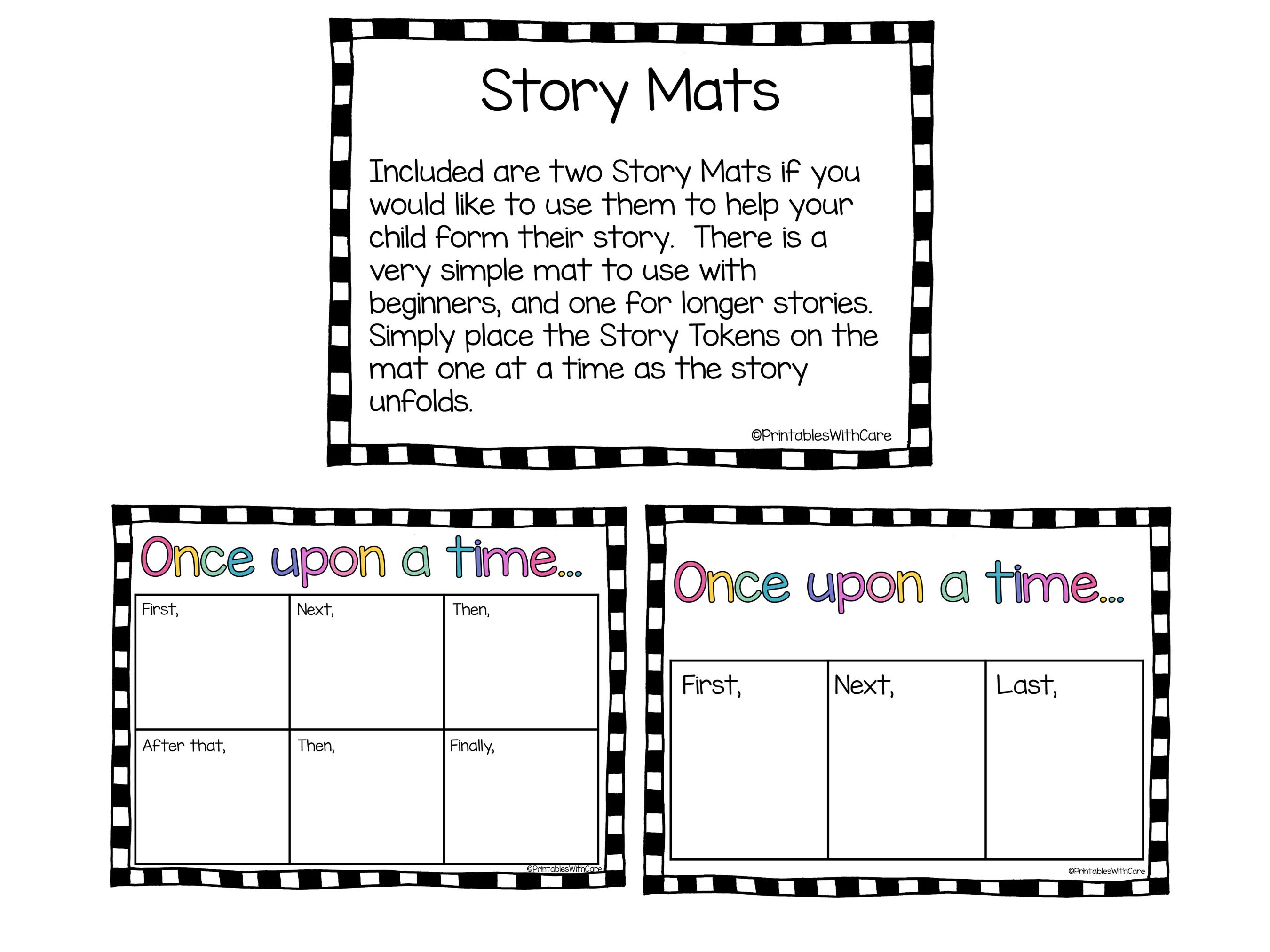 Story Tokens Story Telling Printable Imaginative Play Story - Etsy ...