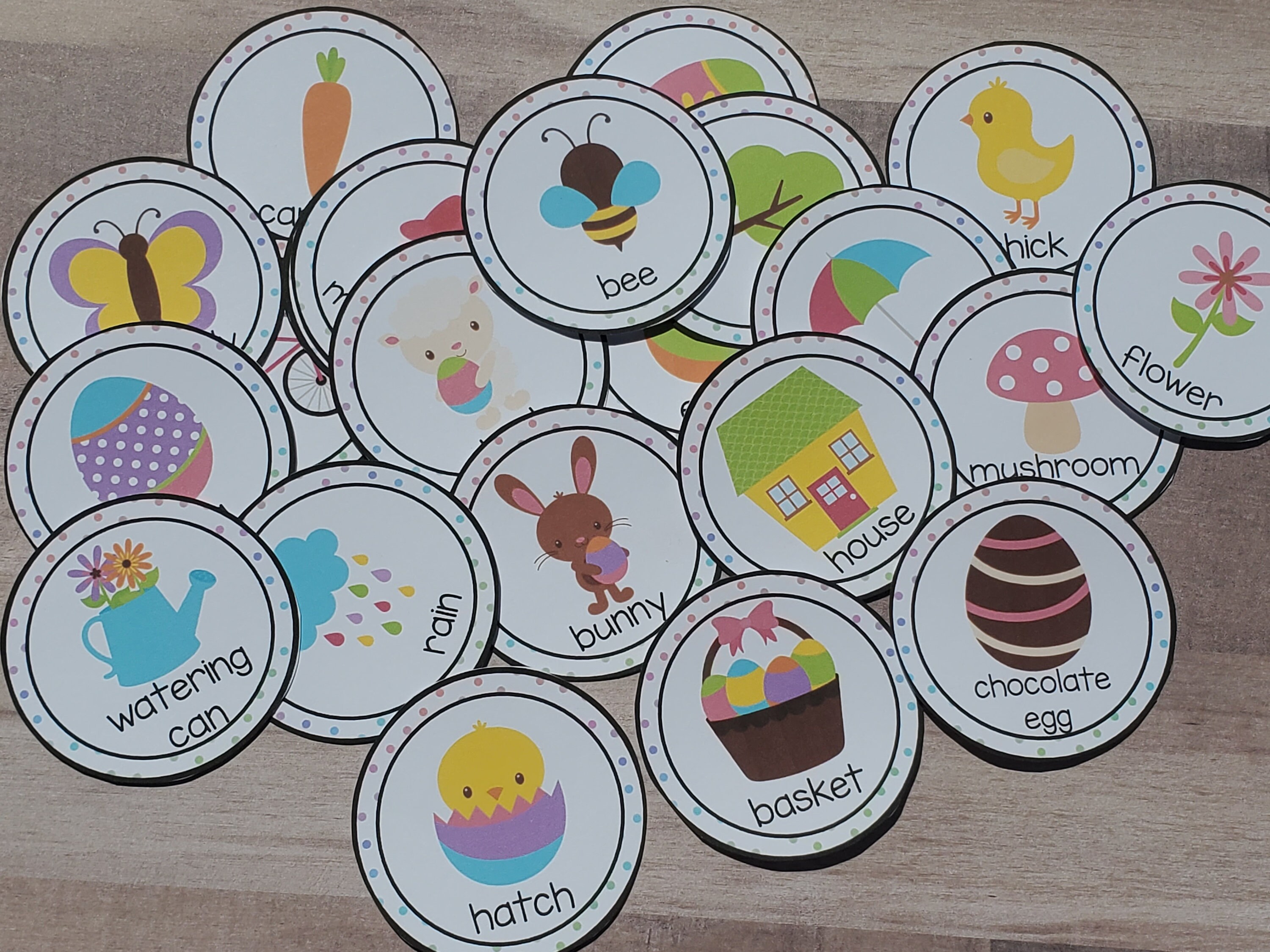 Story Tokens for Kids, Easter Story Cards, Storytelling , Imaginative ...