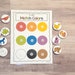 Learning Colors, Match Colors, Printable, Preschool Learning Activity ...