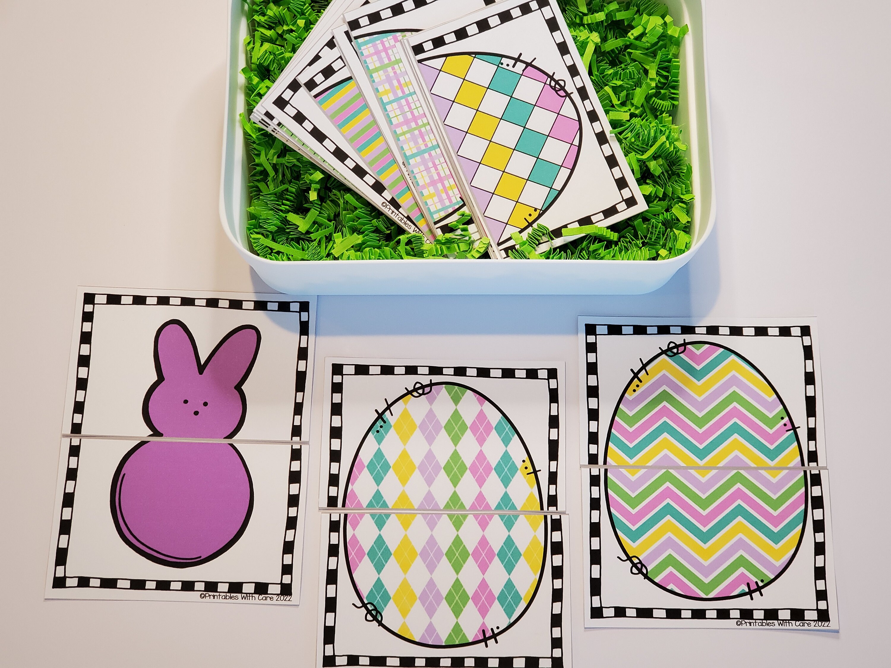 Easter Matching Game, Matching Activity, Easter Puzzle, Easter ...