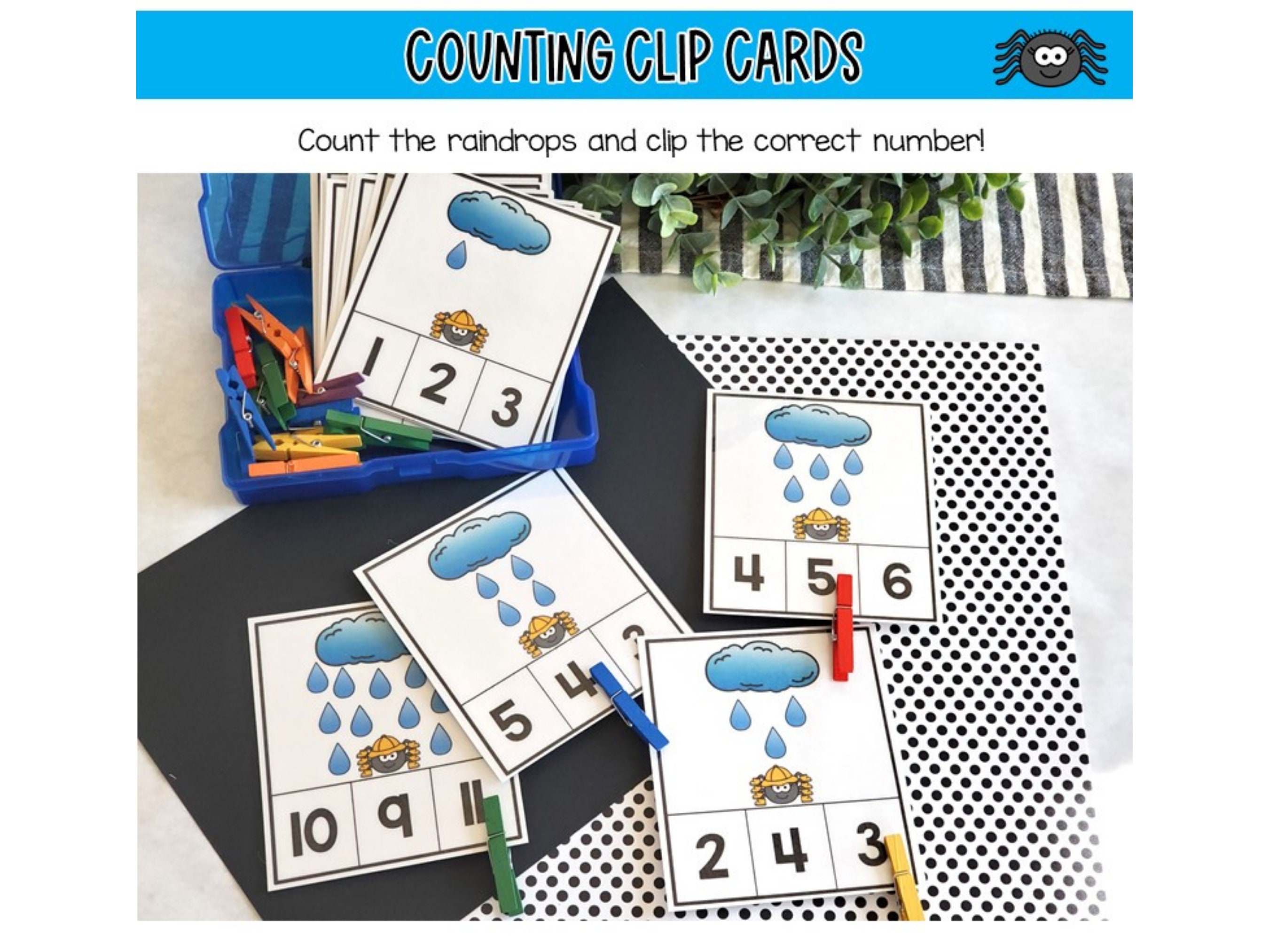 The Itsy Bitsy Spider, Nursery Rhyme, Math Activities, Numbers, Shapes ...