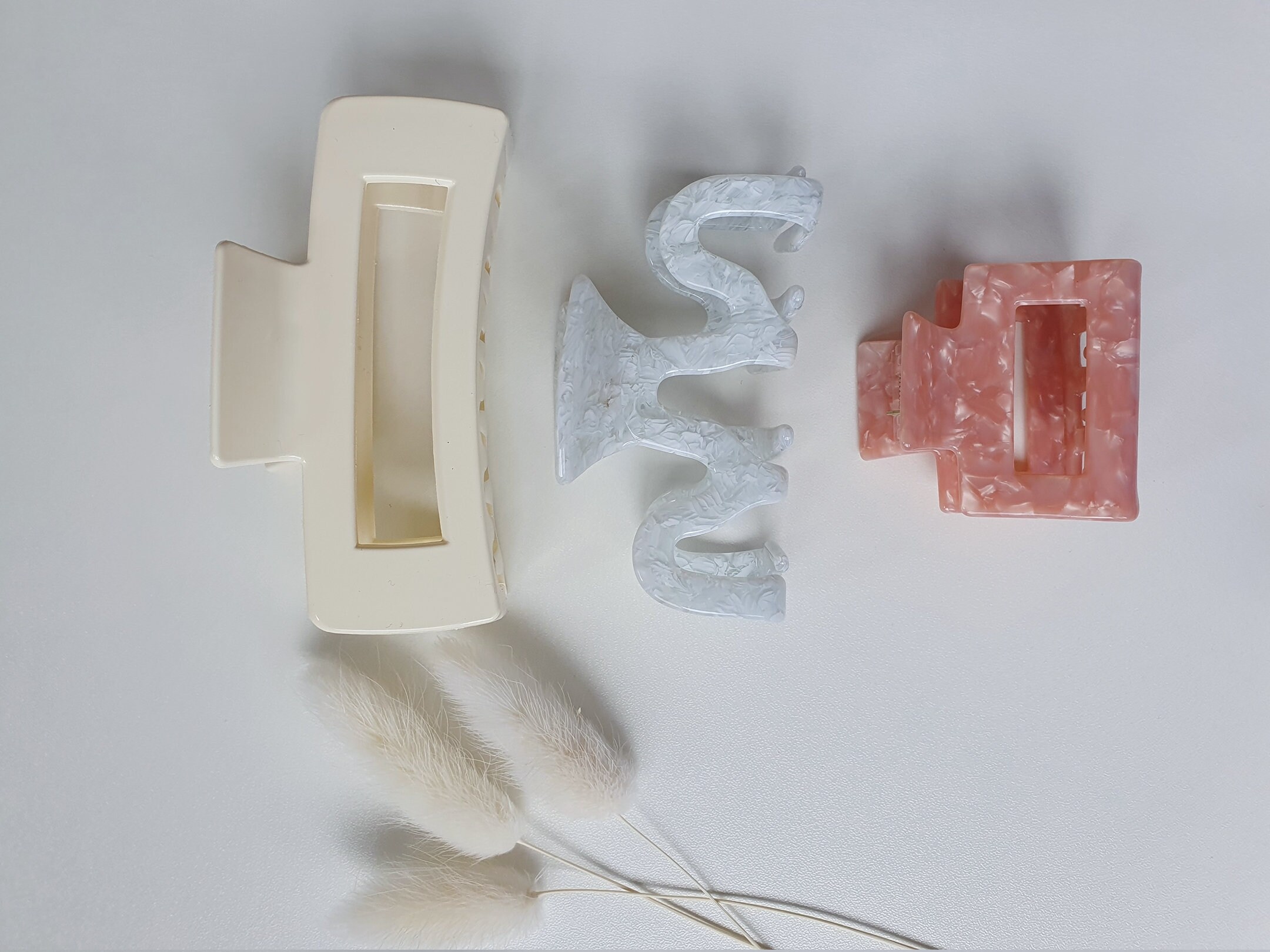 Hair claws clips scrunchies and coffee body scrub | Etsy