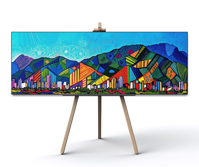 Avila Geometric Inspired by Brito, Avila Canvas Prints Wall Art, Avila ...