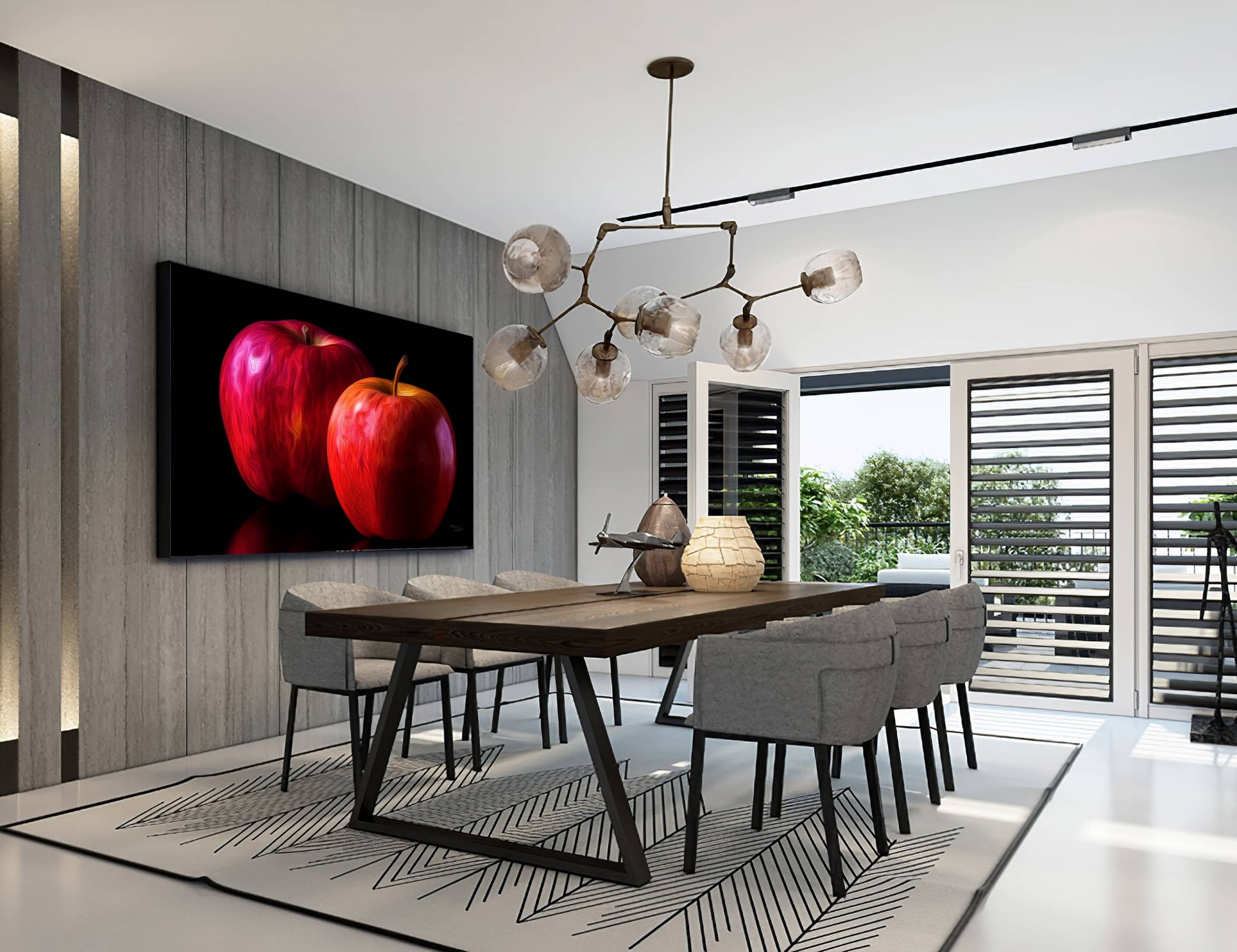 RED APPLES, Fine Art Still Life Art, Apple Printed on Canvas, Apples ...