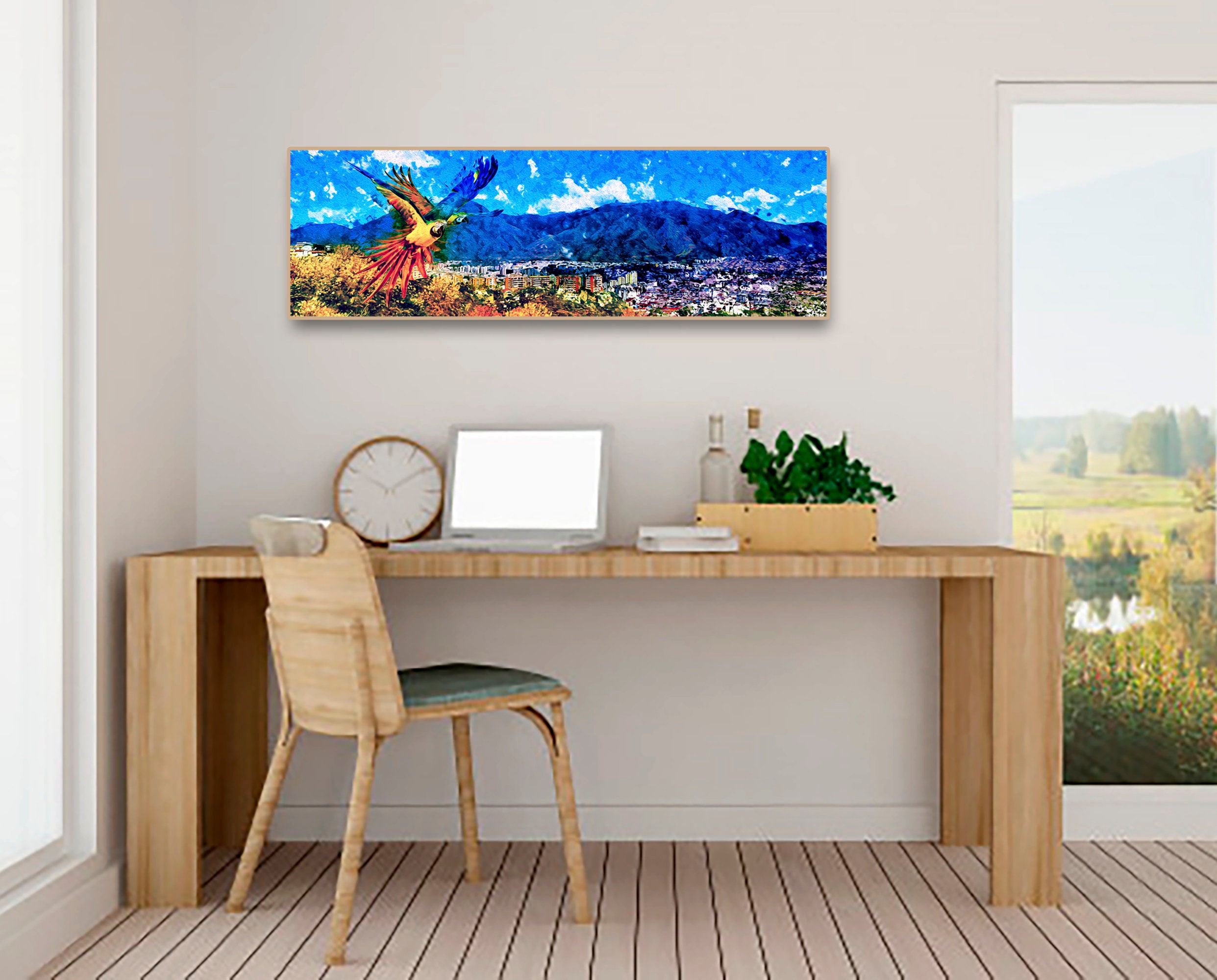 Avila Watercolor,avila Caracas Venezuela Canvas Prints Wall Art, Cerro ...