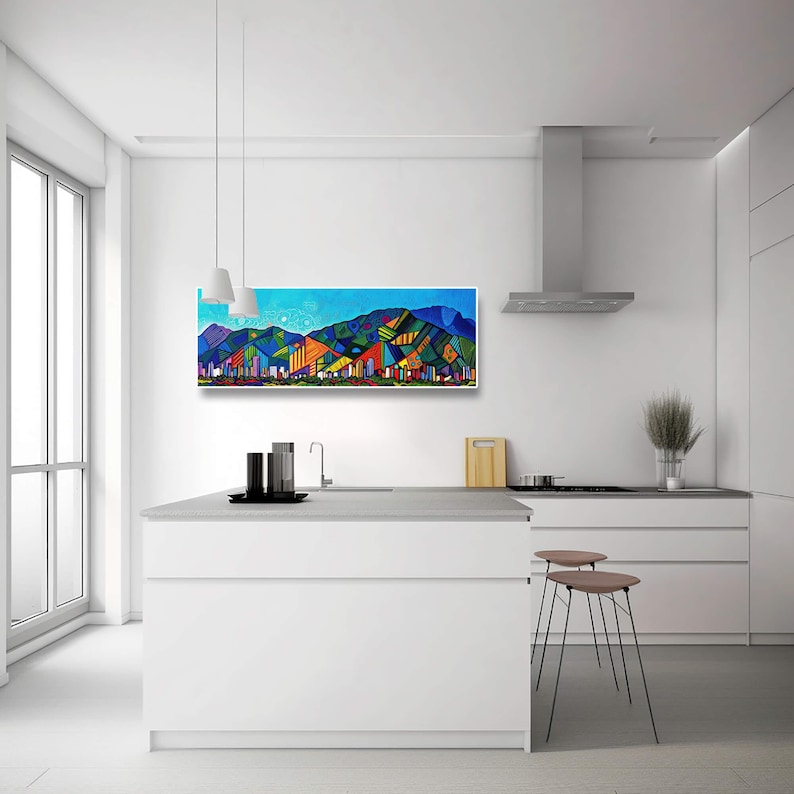 Avila Geometric Inspired by Brito, Avila Canvas Prints Wall Art, Avila ...