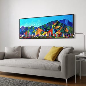 Avila Geometric Inspired by Brito, Avila Canvas Prints Wall Art, Avila ...