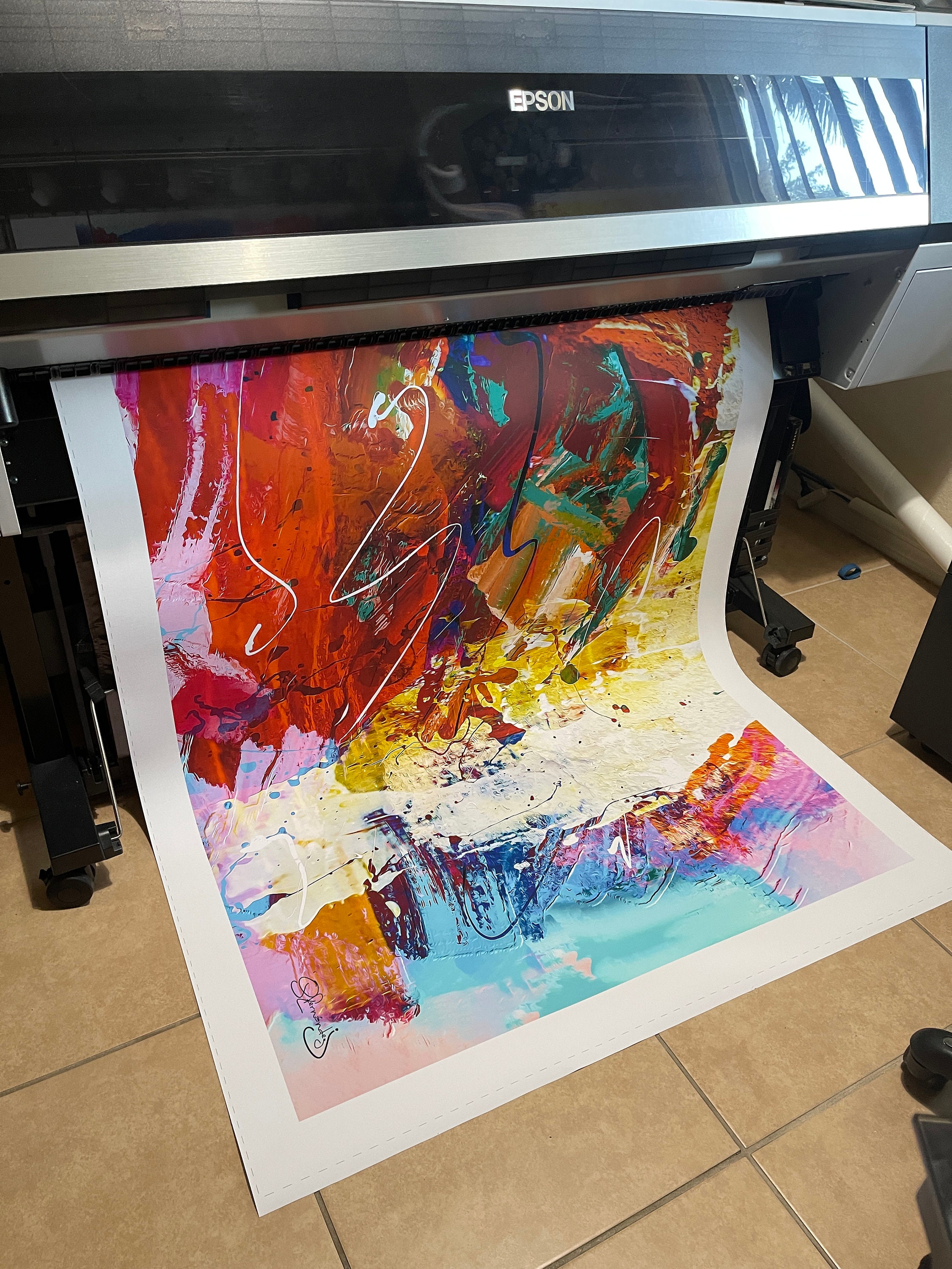 Abstract Home Decor Wall Art, Modern Abstract Canvas Wall Art, Fine Art ...