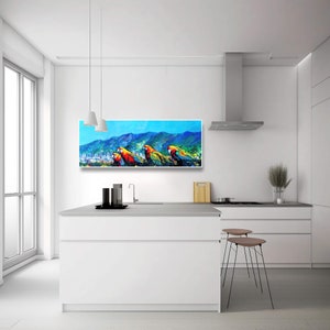 The Macaw Balcony Inspired by Claude Monet, Avila Canvas Prints Wall ...