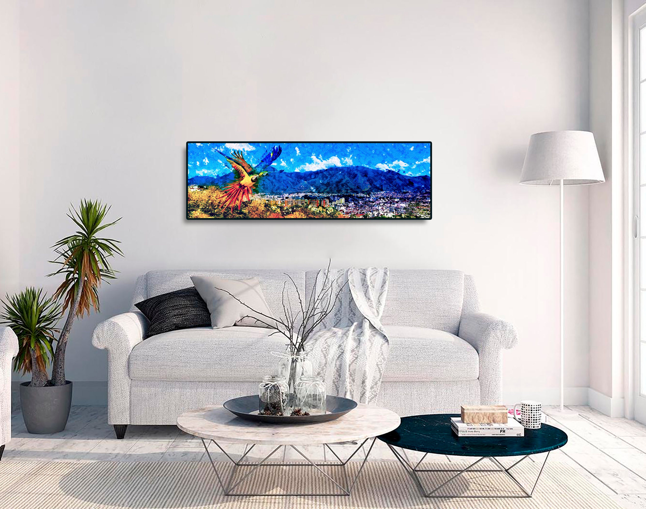 Avila Watercolor,avila Caracas Venezuela Canvas Prints Wall Art, Cerro ...
