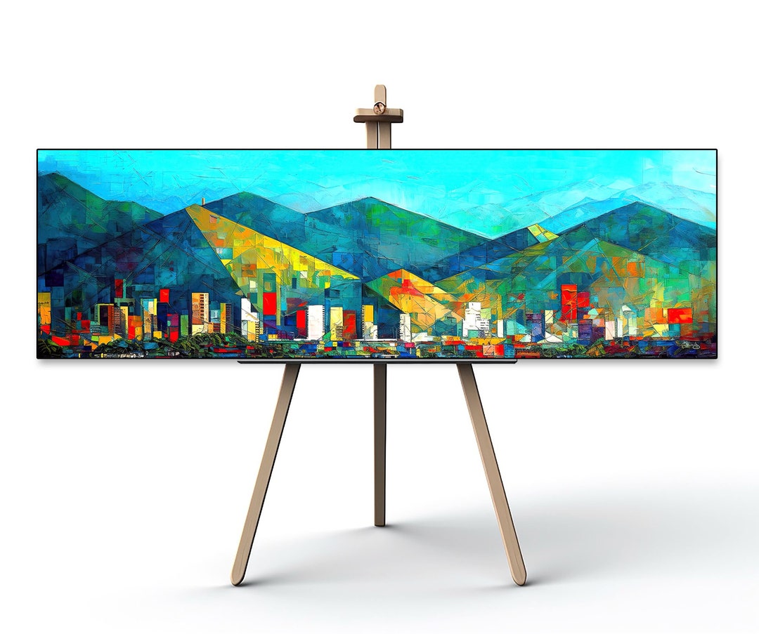 Avila Geometric Abstractions in Contemporary Art, Avila Caracas Canvas ...