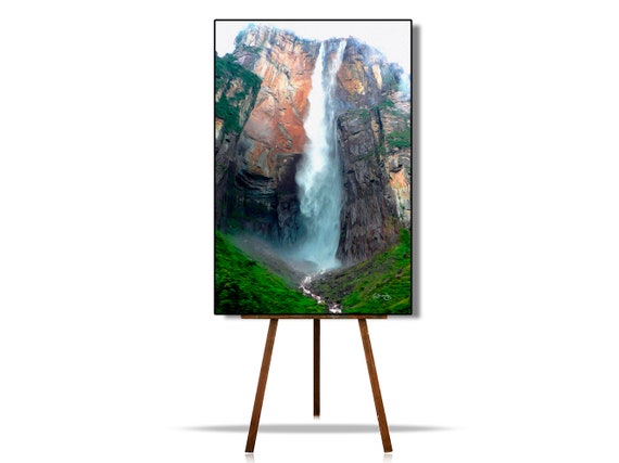 Salto Angel Waterfall Canvas Prints Wall Art Angel Falls | Etsy