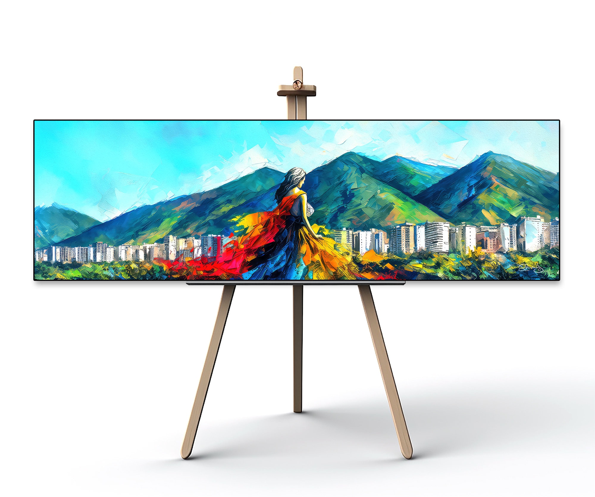 Nostalgia Avila Caracas, Canvas Prints Wall Art, Venezuelan Art, Avila ...