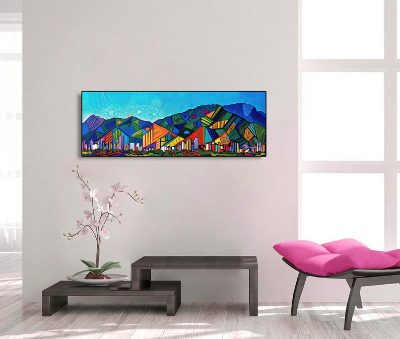 Avila Geometric Inspired by Brito, Avila Canvas Prints Wall Art, Avila ...