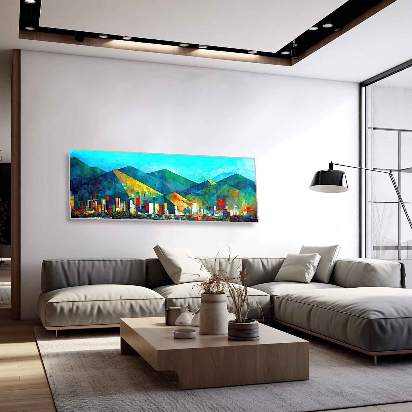Avila Geometric Abstractions in Contemporary Art, Avila Caracas Canvas ...